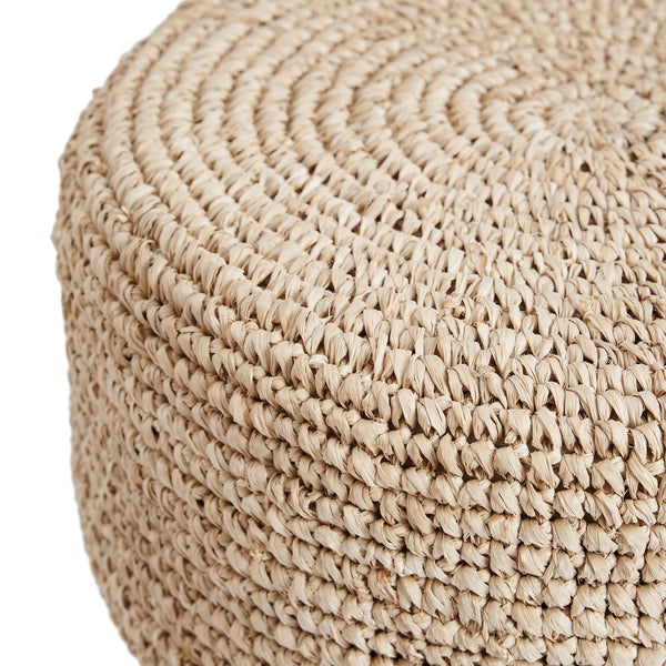 Get The Eco-friendly Tall Raffia Bar Stool - Perfect for Boho or Tropical Interiors